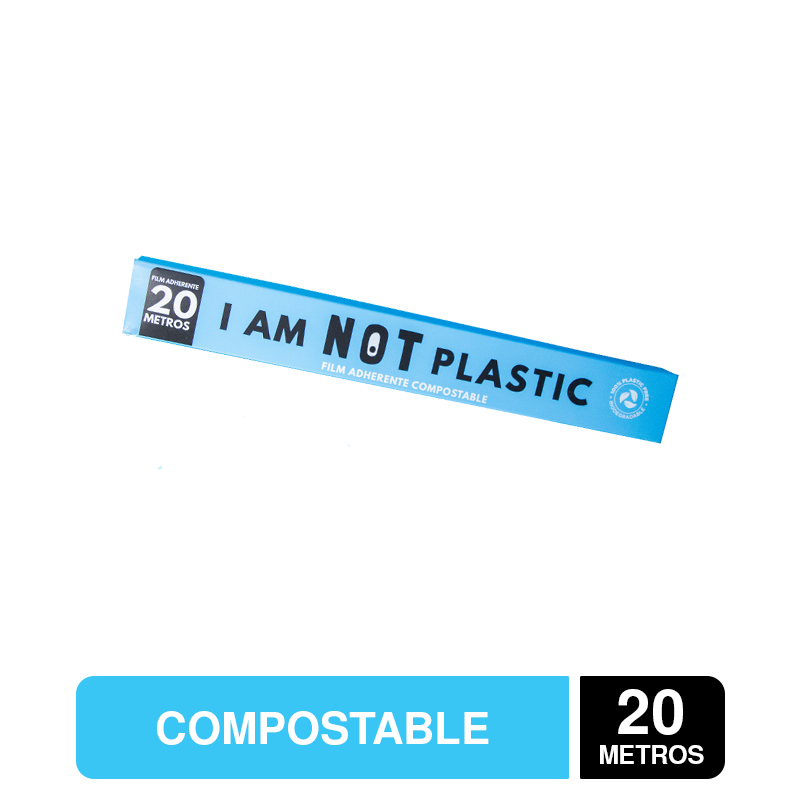Film adherente compostable I Am Not Plastic - Rincón Nativo