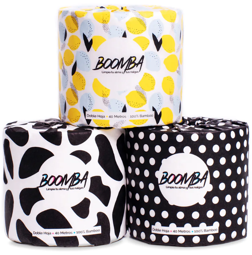 Rollo papel higiénico Boomba 40m - Rincón Nativo