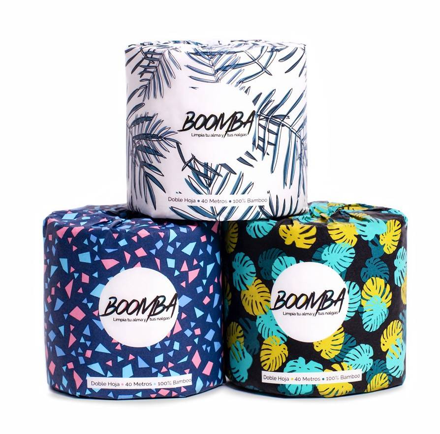 Rollo papel higiénico Boomba 40m - Rincón Nativo